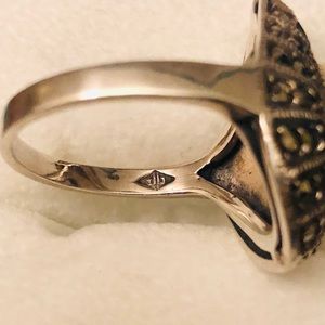 Judith Jack | Jewelry | Vintage Judith Jack Sterling Amethyst Ring ...